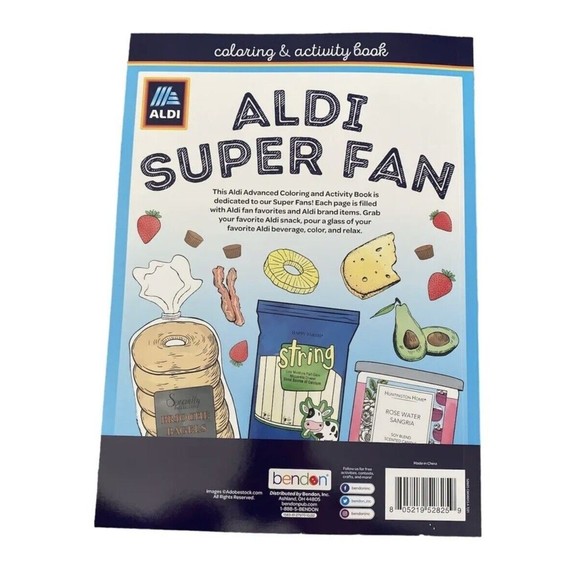 Aldi | Office | Aldi Coloring Book | Poshmark